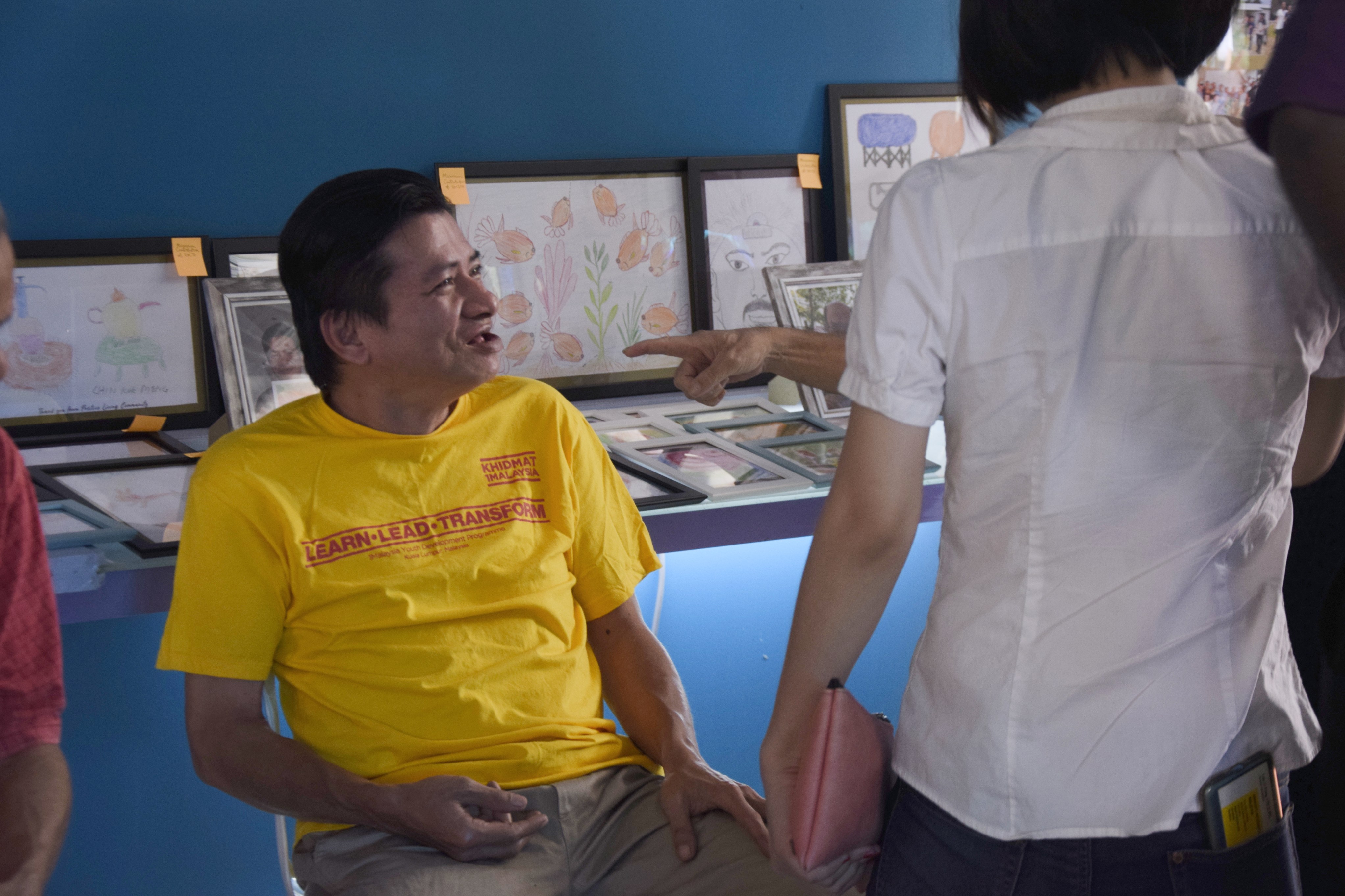 Launch of the Livelihood and Training facility at the Positive Living ...